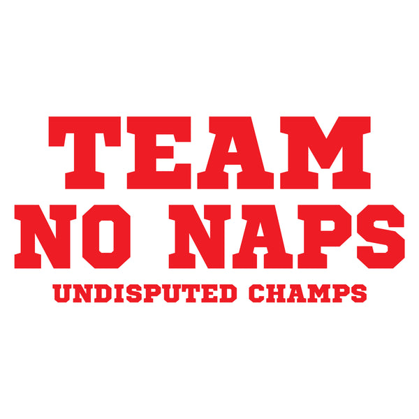 Team No Naps | Funny Baby Short-Sleeve Onesie | Fluffy Crate - fluffycrate